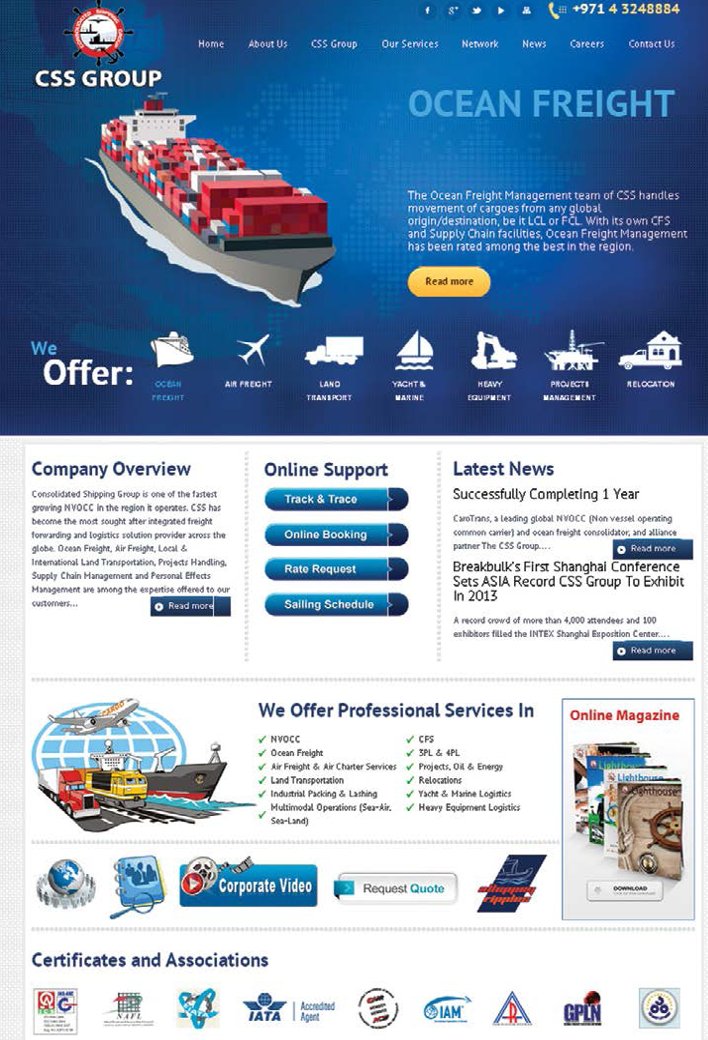 With A New Face And Features CSS Group Website Redesigned - Lighthouse